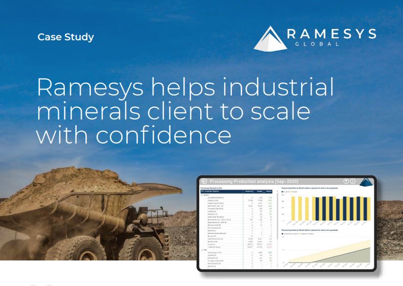 Ramesys helps industrial minerals client to scale with confidence